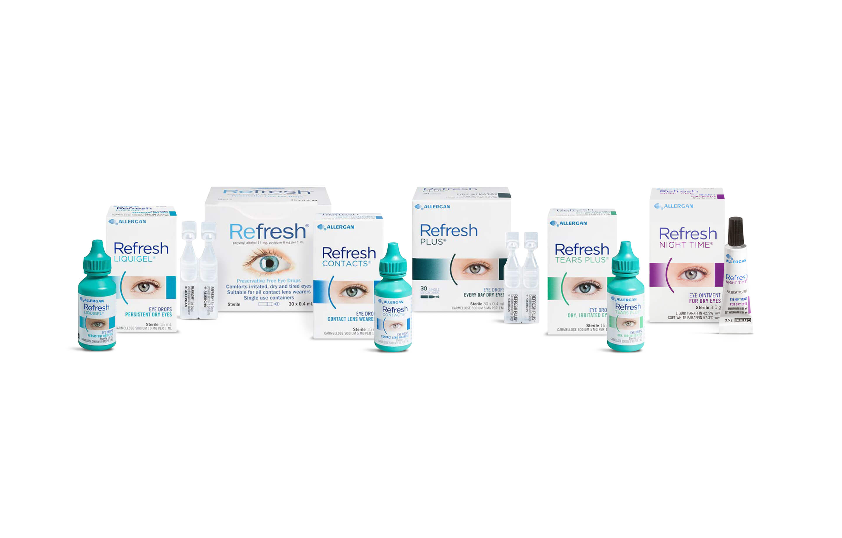 Refresh Eye Drops Products Allergan Refresh Eye Drops Products Allergan